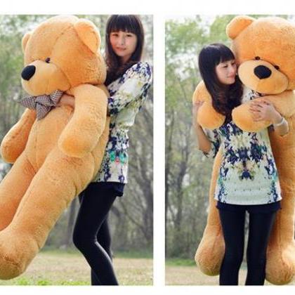 39'' Soft 100% Pp Cotton Toy Giant 100cm Big Cute White Plush Teddy ...