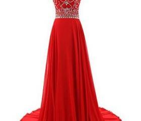 Prom Gowns Cap Sleeves Beaded Prom Evening Gown Prom Dresses on Luulla